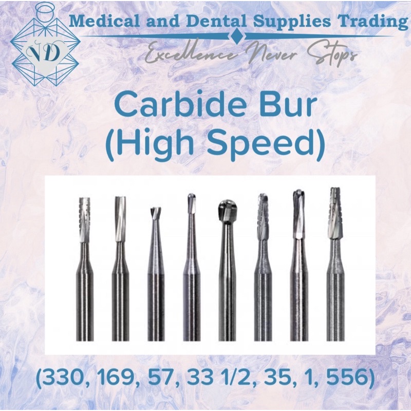 Carbide Bur - High Speed (330, 169, 57, 33 1/2, 35, 1, 1/4, 229, 556 ...