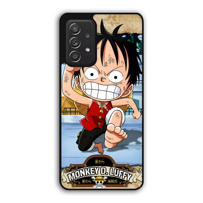 Casing Hard Case Samsung Galaxy A52 A72 One Piece Monkey D. Luffy L0546 ...