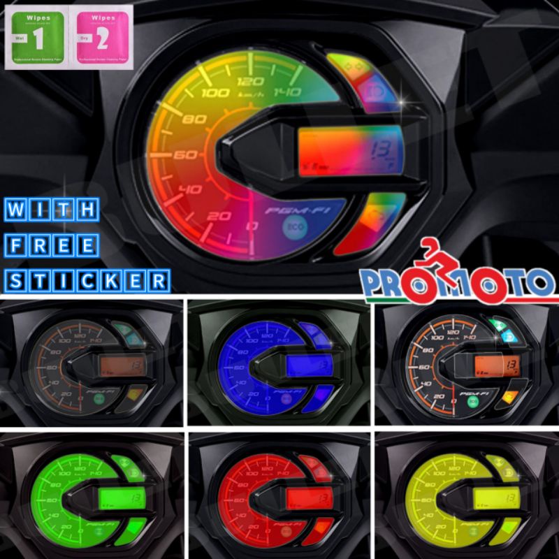 ( BUY 1 TAKE 1 ) Honda Beat Fi Guage Panel Protector | Shopee Philippines