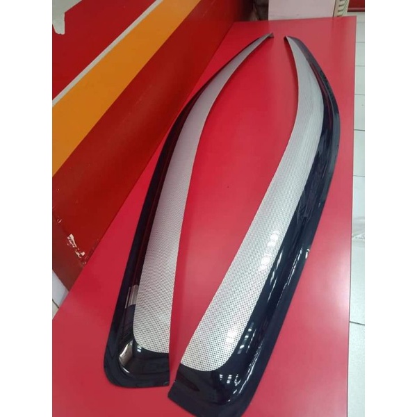 Window Sun Visor Toyota Hiace 2019 Two Tone Rain Guard Gutter | Shopee ...