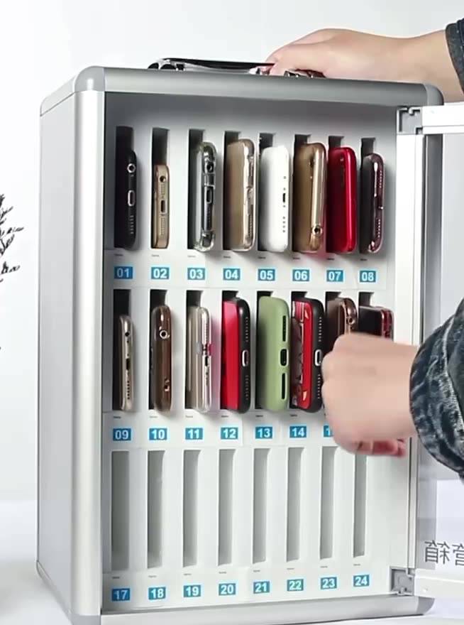 【CYT】Mobile Phone Safe Box Transparent with Lock Factory Staff Force ...