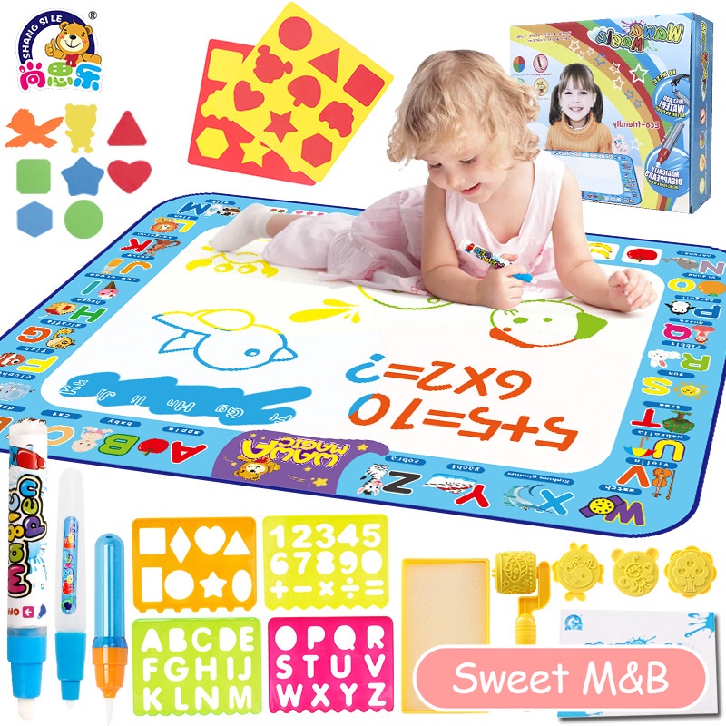 MB 100 X 80 cm Aqua Magic Water Canvas Graffiti Pad King Size Graffiti ...