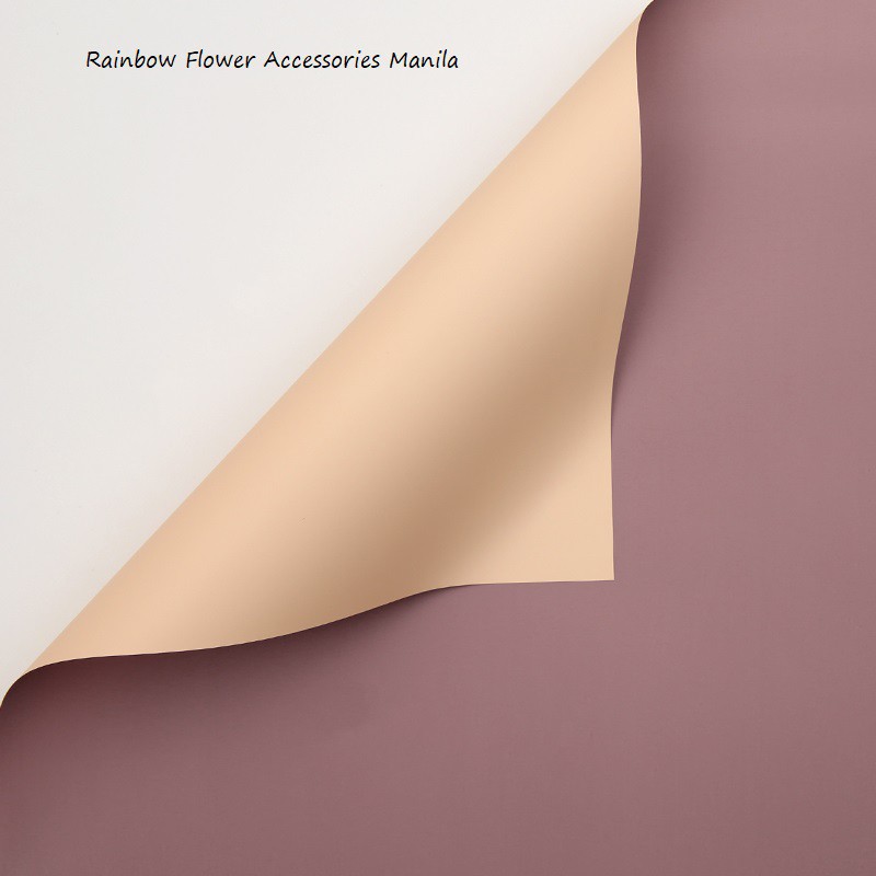 Two-Tone Color Flower Bouquet Wrapper | Shopee Philippines