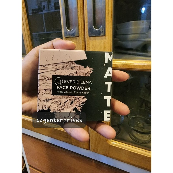 EVER BILENA MATTE FACE POWDER with VTAMIN E and Kaolin 10gms | Shopee ...