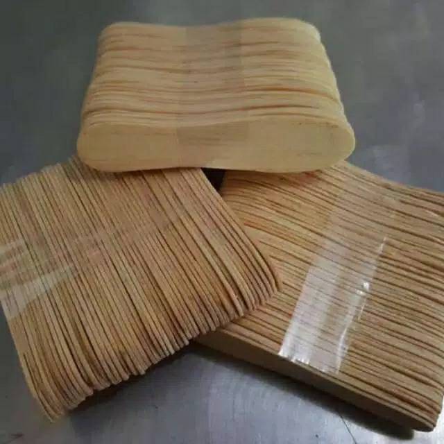 KAYU Ice Cream Wooden Spoons (Fill 50pcs) | Shopee Philippines