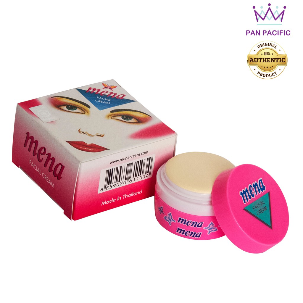 Mena Pink Whitening Acne/ Dark Spot Facial Cream 3g | Shopee Philippines