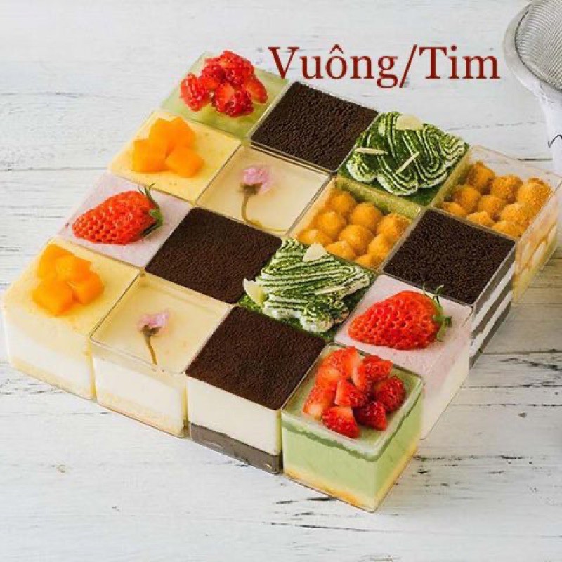 Mousse cake box with many models | Shopee Philippines