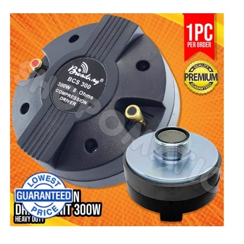 300 Watts Compression Driver Unit Broadway tweeter Pure Titanium ...