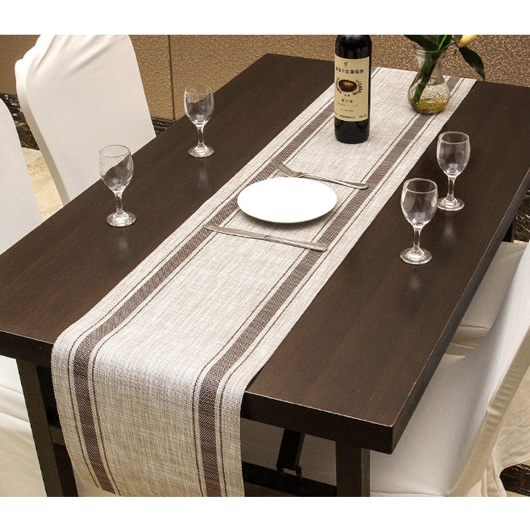 Canvas for Table Cabinet PVC Table Runner Dining Table Cloth Table ...