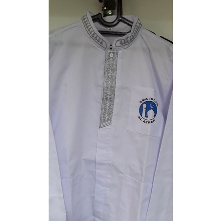 Al AZHAR KOKO HIGH SCHOOL SCHOOL UNIFORM EMBROIDERED MODEL | Shopee ...