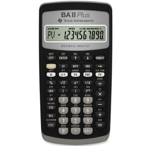 TEXAS INSTRUMENTS TI BA II Plus Financial Calculator | Shopee Philippines