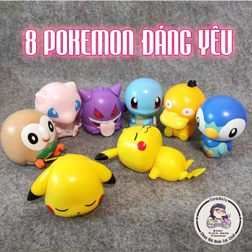 Super Cute Pokemon Model Set | Shopee Philippines
