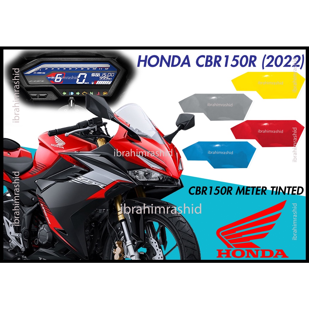 HONDA CBR150R TINTED METER STICKER (HONDA CBR150R METER TINTED ...