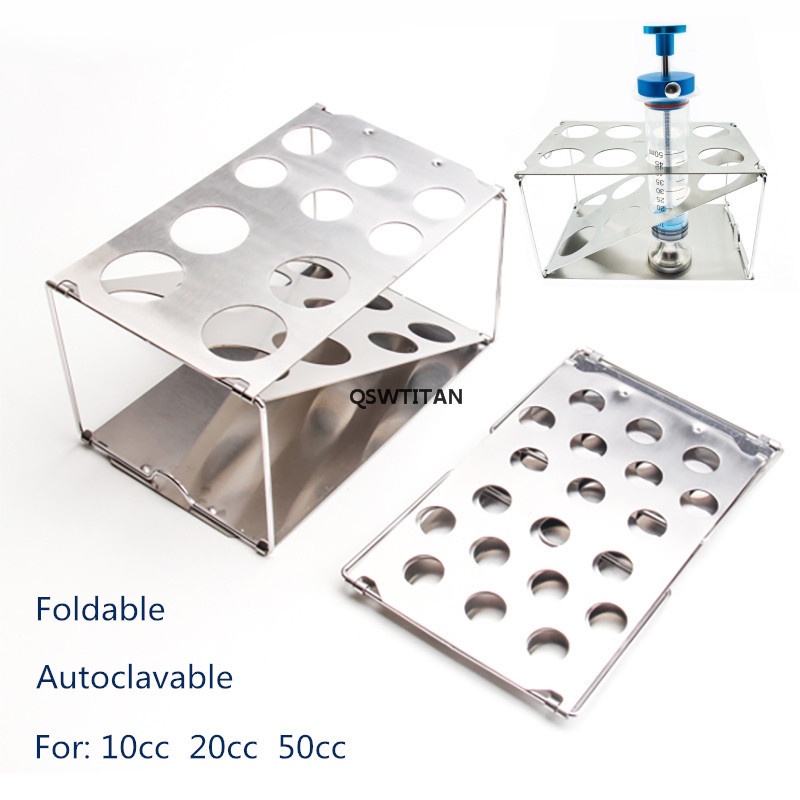 Liposuction Syringe holder Syringe Tray 10CC 20cc 50cc Foldable ...