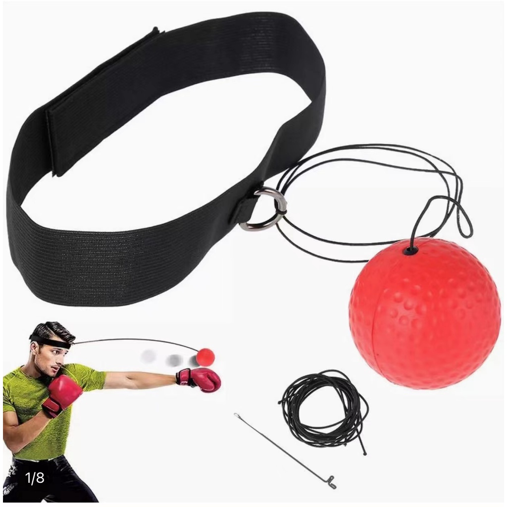 Boxing Reflex Speed Punch Ball MMA Sanda Boxer Raising Reaction Force ...