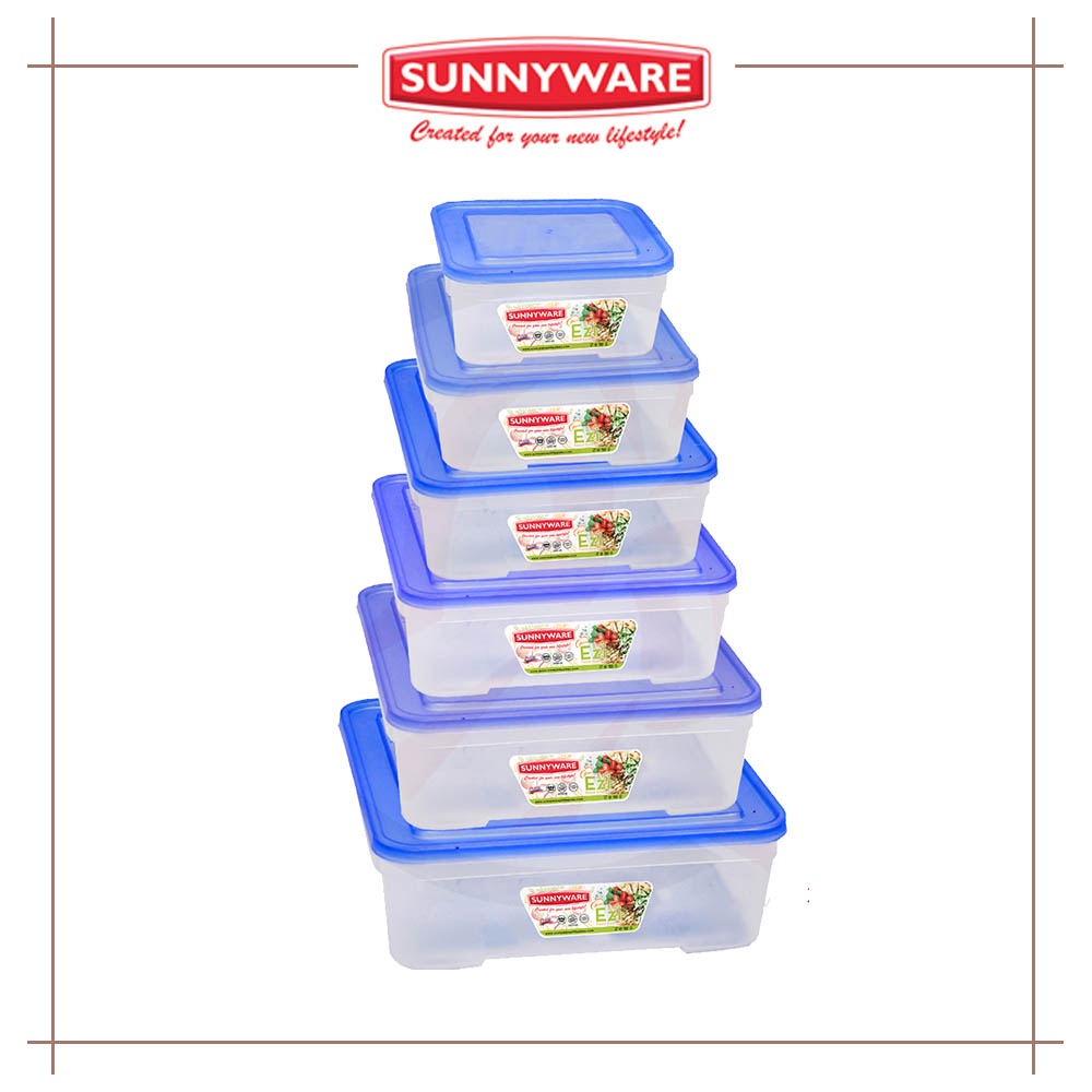 Sunnyware Food Keeper Set - 6 pc set EZI Food Saver 720 to 725 Storage ...