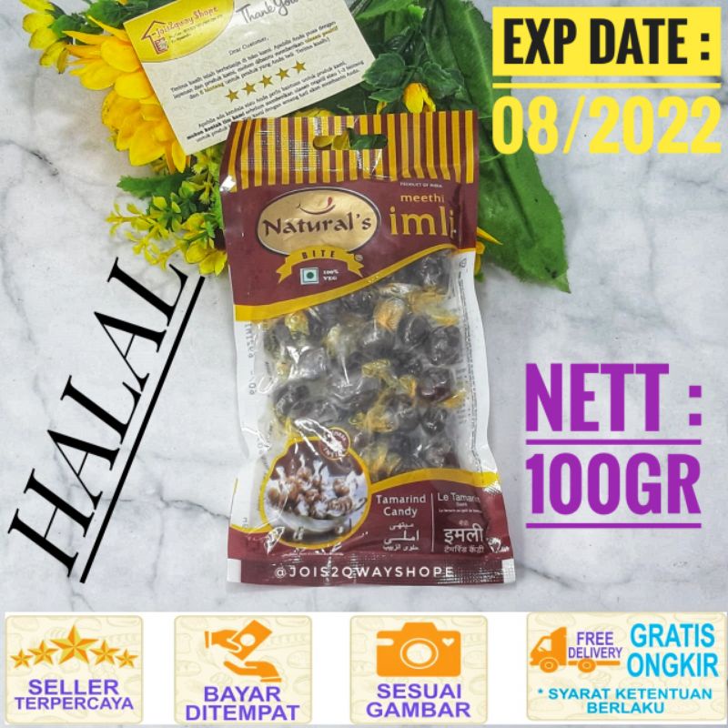 Meethi Imli Tamarind Candy Javanese Acid Candy 100gr Naturals Bite ...