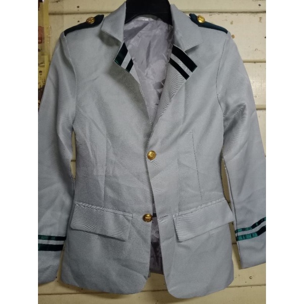 my hero academia Cosplay Costume Outer Gray Suit UA School Uniform ...