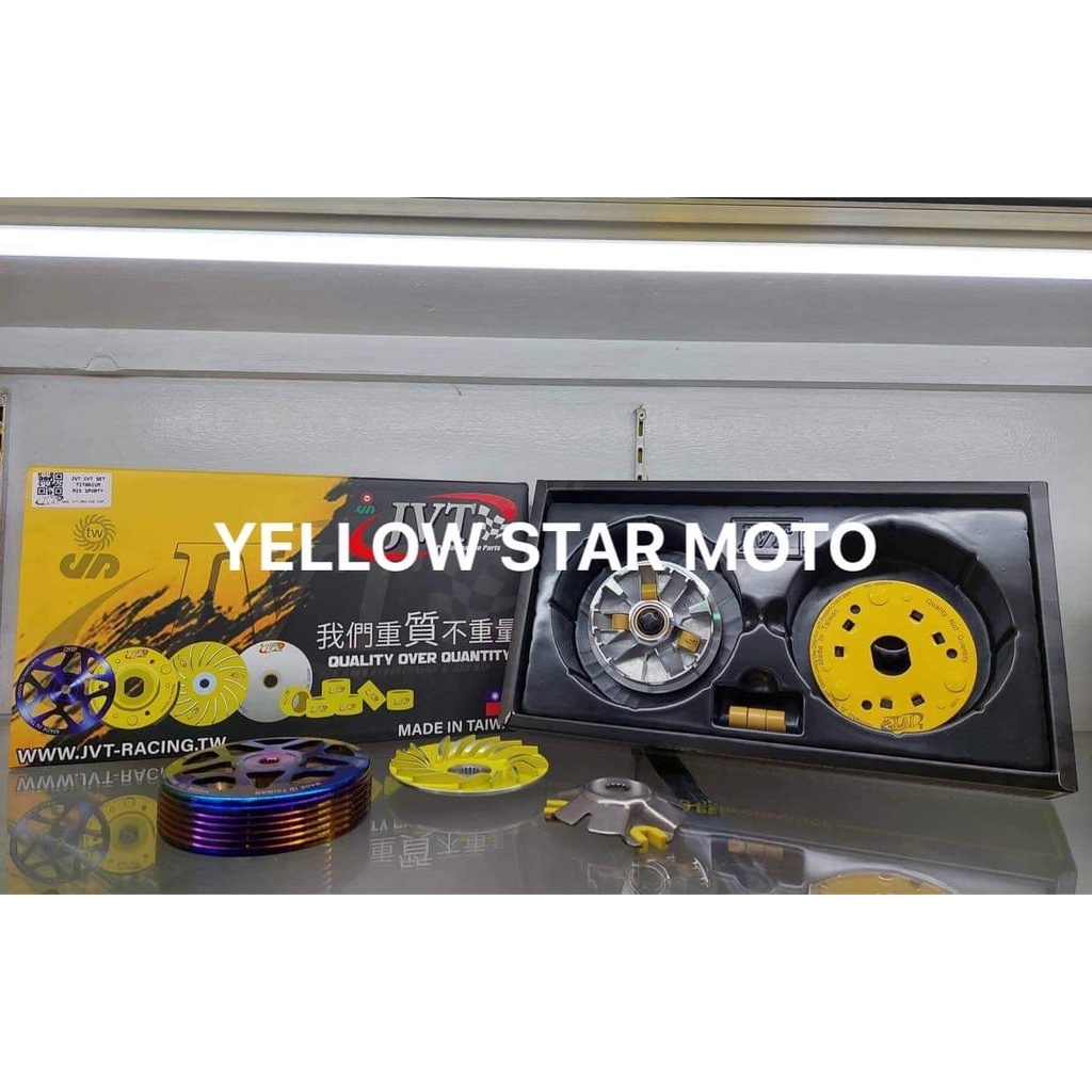 JVT Forged Titanium CVT set for Yamaha Mio Sporty/ Mio Soul Carb/ Mio ...
