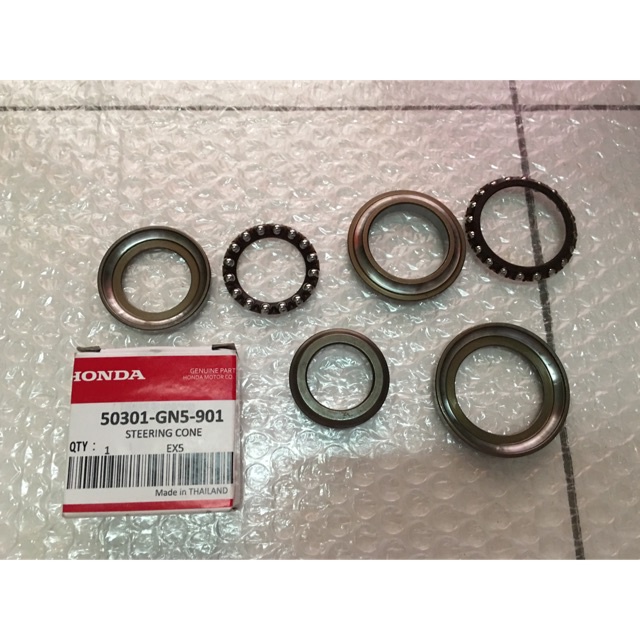 ex5 STEERING CONE BEARING fork HANDLE HONDA ex5 dream wave125 rs150 ...
