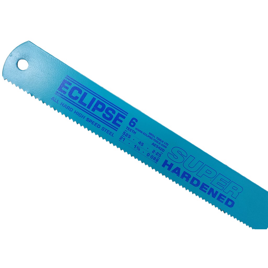 ORIGINAL ECLIPSE POWER HACKSAW BLADE 1-3/4" X 21" X 6 TEETH === HACK ...