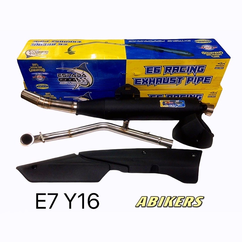 EXHAUST RACING ESPADA E7 YAMAHA Y16ZR EKZOS ESPADA STANDARD CUTTING ...