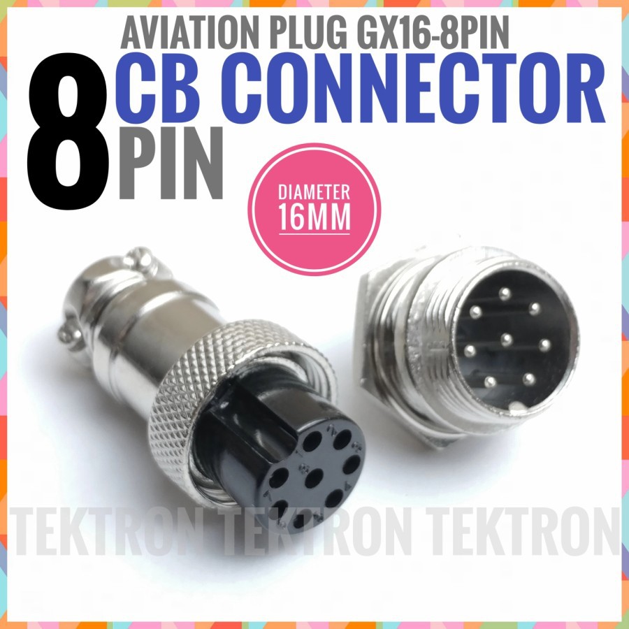 Aviation Plug Connector CB Connector 8p 8pin Connector Pair Male Female ...