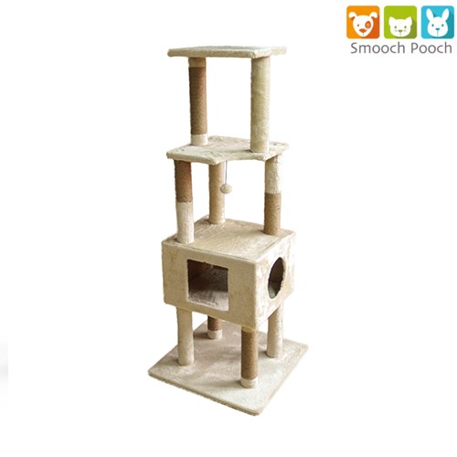 Pet Cat Tree Tower Condo House Scratching Post Claw Scratcher Climbing ...