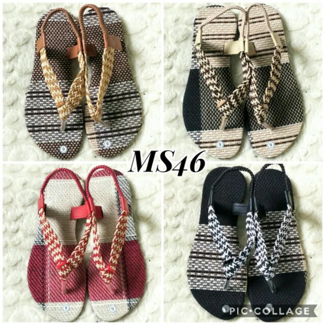 MARIKINA SANDALS / FLATS / ABAKA | Shopee Philippines