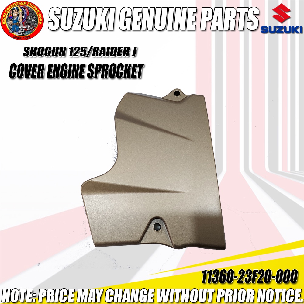 SHOGUN 125/RAIDER J 110 COVER ENGINE SPROCKET (SGP) (Genuine: 11360 ...