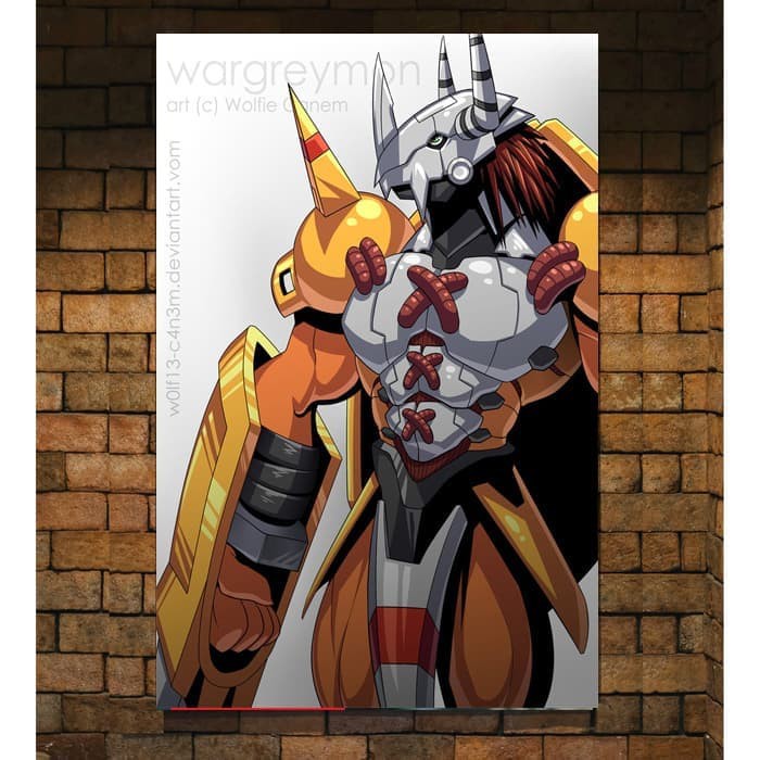 Digimon WarGreymon 1st Poster | Shopee Philippines