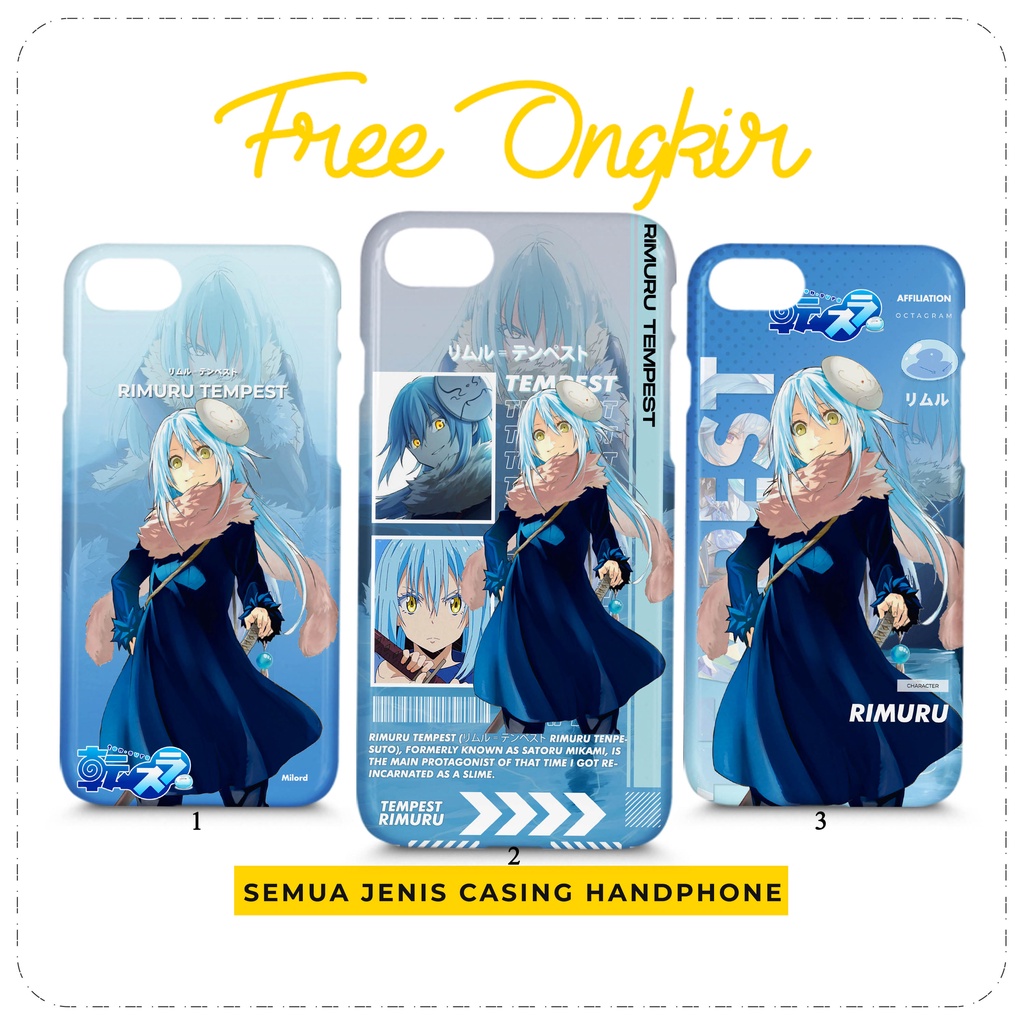 Case Anime Tensura Rimuru Tempest Casing HP All Type | Shopee Philippines