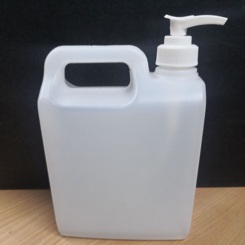 1000m 500ml Square Plastic Bottle Pump / Jerry Can HDPE | Shopee ...