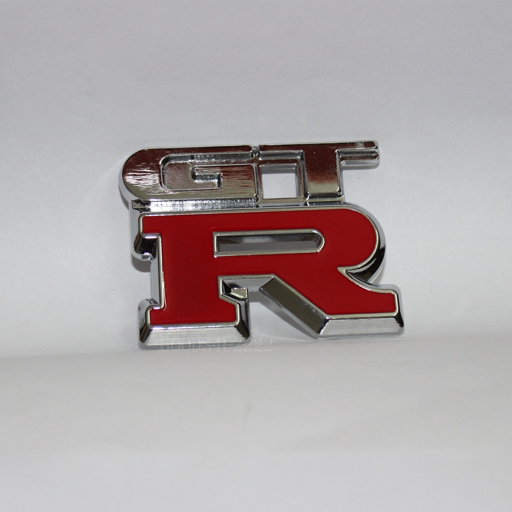 3D GTR Car Decal Emblem Sticker Auto GT-R Badge Emblem Sticker | Shopee ...