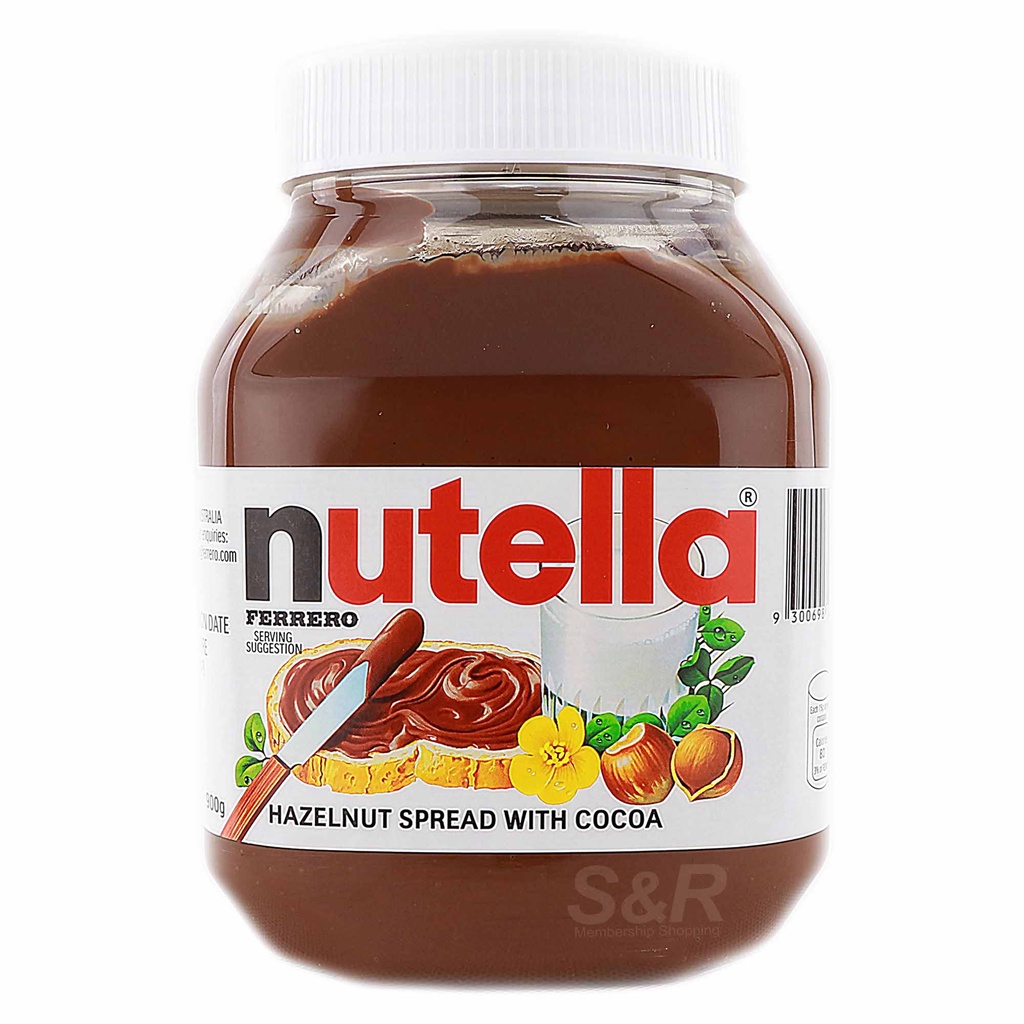 Nutella Hazelnut Spread with Cocoa 750g/900g (Australia) | Shopee ...