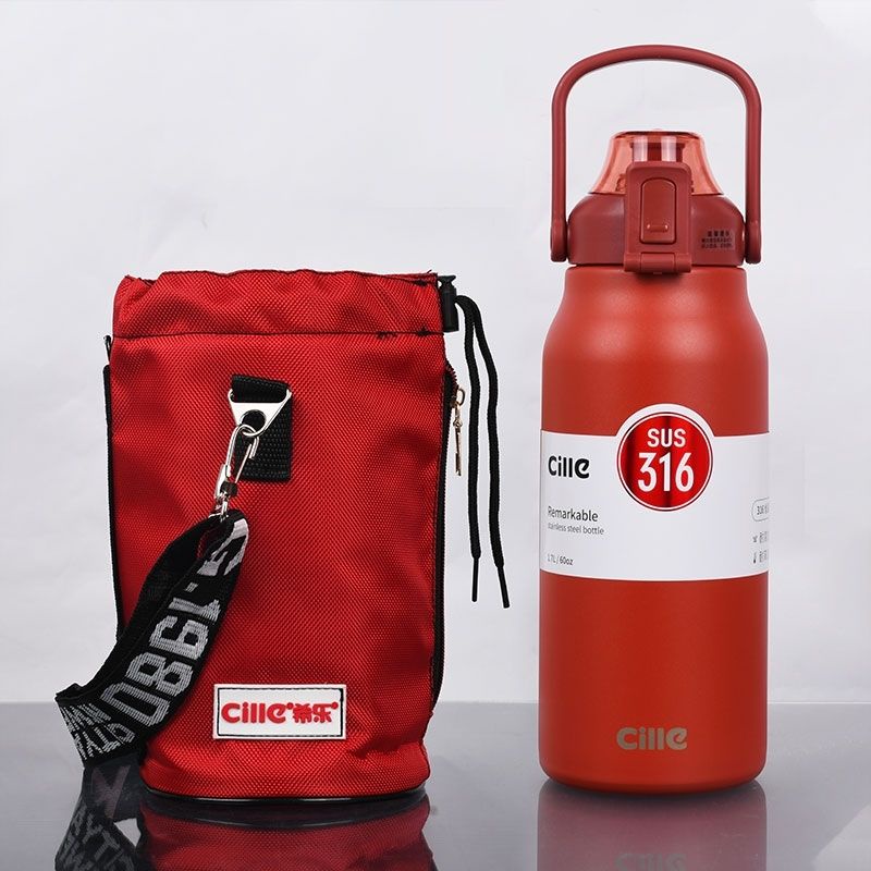 Influencer Big Belly Water Cup Universal Cover 800-2000ml Waterproof ...