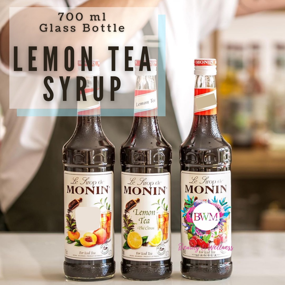 MONIN LEMON TEA SYRUP 700 ML | Shopee Philippines