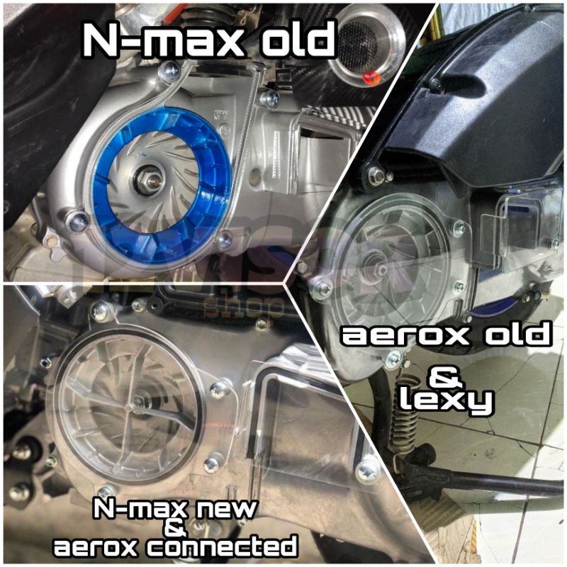 Cvt cover nmax aerox acrylic material 3 & 5 milli cvt cover aerox cover ...