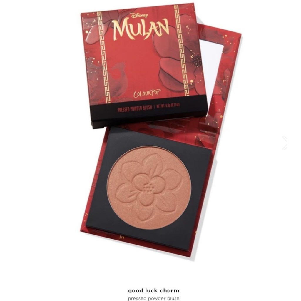 COLOURPOP X DISNEY MULAN shadow palette and pressed powder blush ...