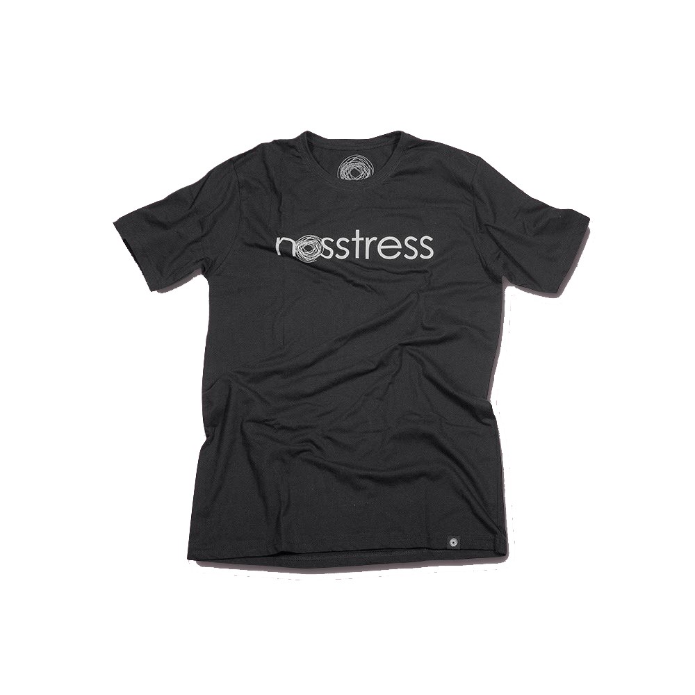 Nosstress 'Black' Logo Official Merchandise T-shirt | Shopee Philippines