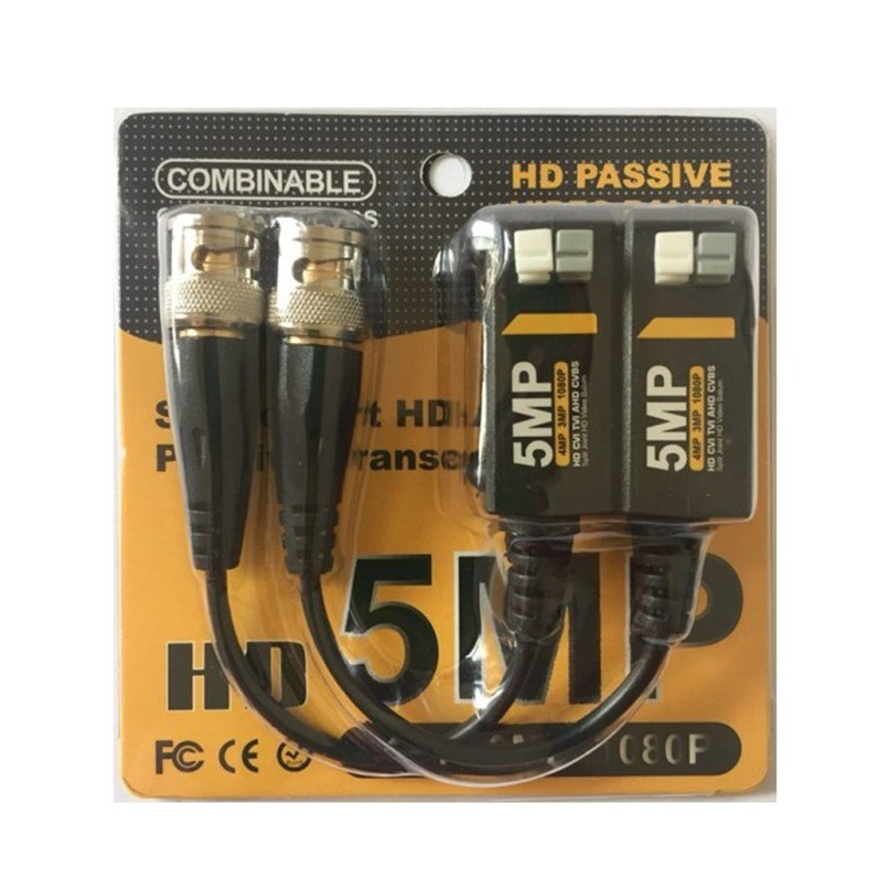 8MP/5MP/3MP/MP 1080P HD CVI/TVI/AHD CVBS video balun for cctv camera ...