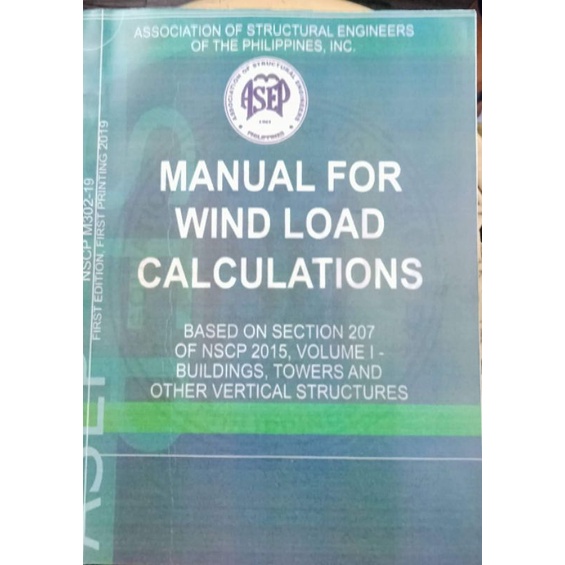 Manual for Wind Load Calculations | Shopee Philippines