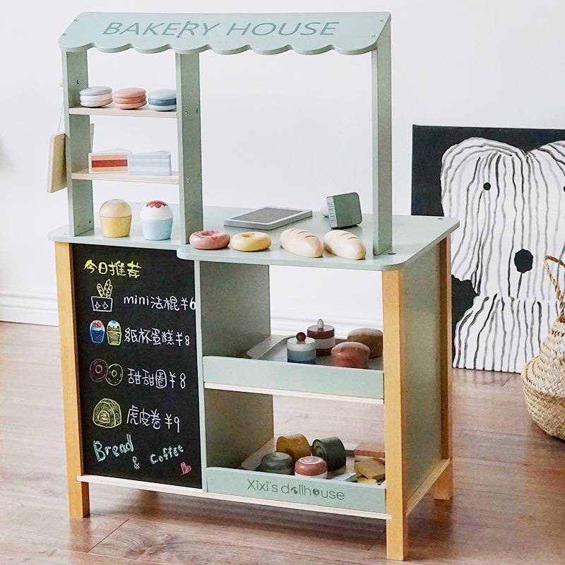Wooden Bakery House/Pretend Play Bakery House for Kids | Shopee Philippines