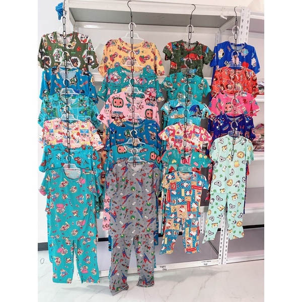 Terno Pajama Kids Bundle of 6 pcs per Sizes | Shopee Philippines