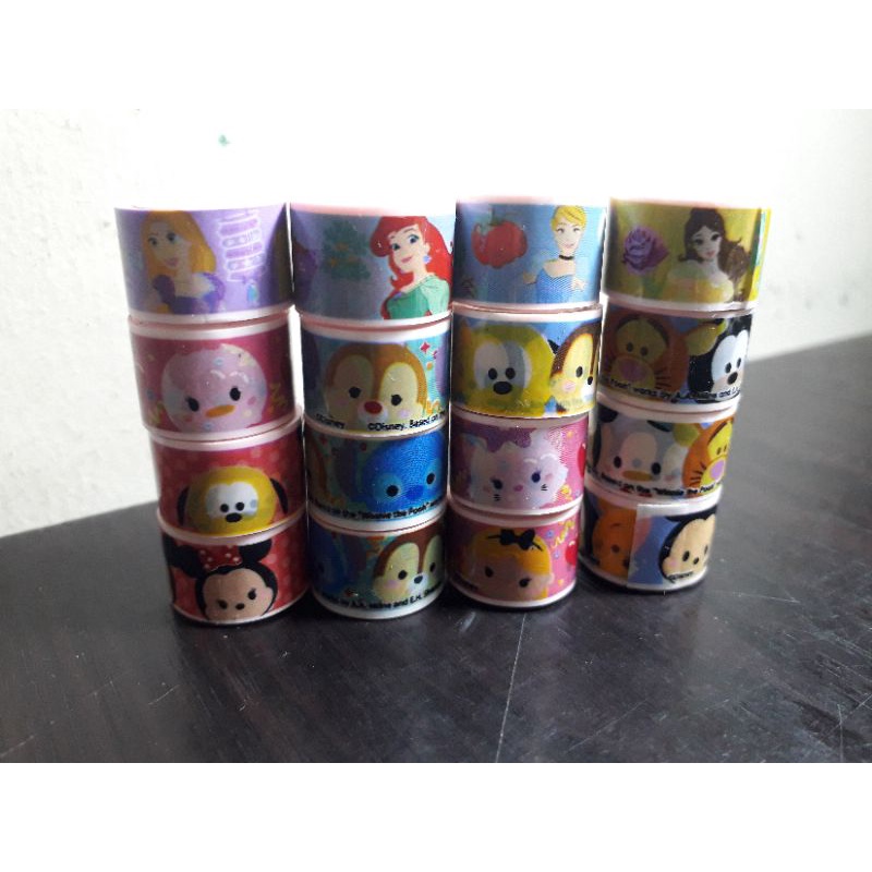 DISNEY PRINCESSES TSUM TSUM MICKEY MOUSE AND FRIENDS WASHI TAPE SET OF ...