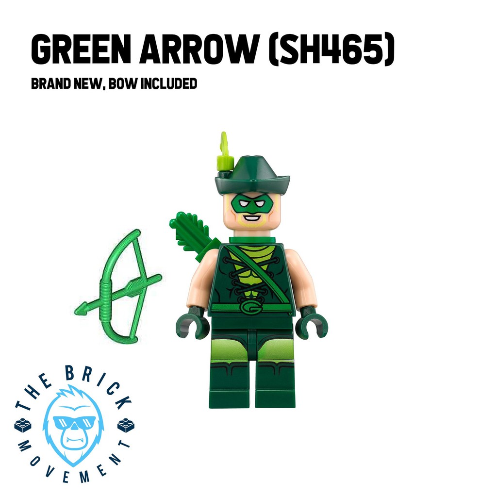LEGO® DC Green Arrow Minifigure | Shopee Philippines