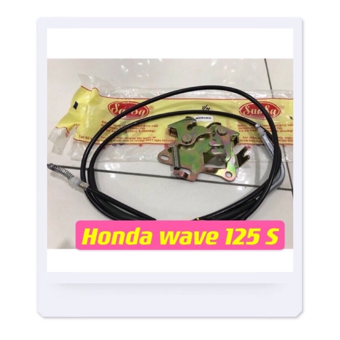WAVE125S SEAT LOCK CATCH+SEAT LOCK CABLE SET | Shopee Philippines