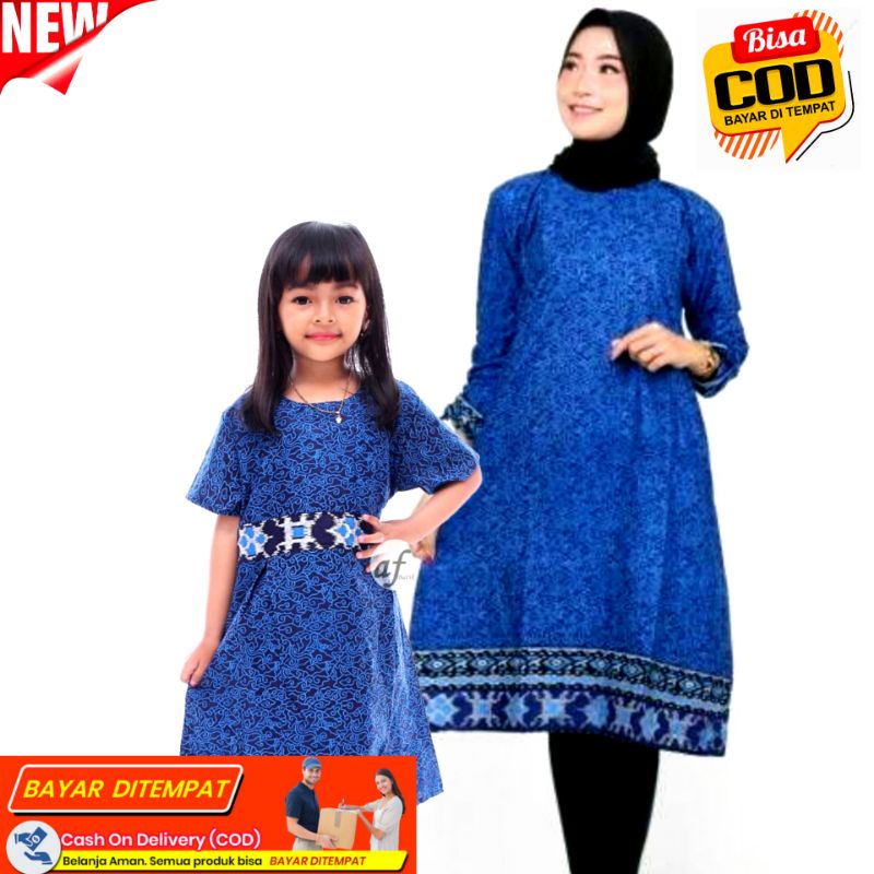 Mother AND CHILD GIRL BATIK TOP COUPLE - Mother and daughter BATIK ...