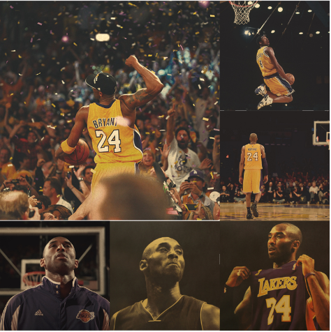 Kobe 'MAMBA NEVER OUT!' Poster canvas print wall art decor 50.5*35cm ...