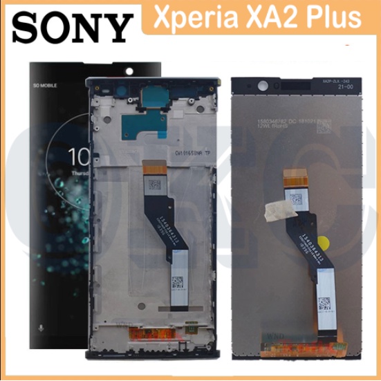 Original For Sony Xperia XA2 Plus LCD with Frame Display Touch Screen ...